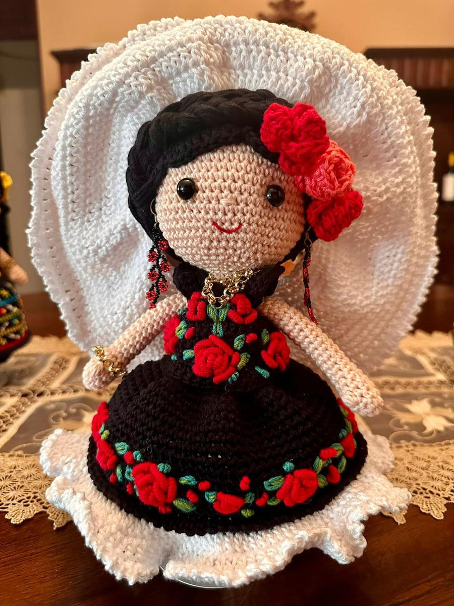 🌺🌺 PATRÓN (INSTRUCTIVO): MARÍA TEHUANA 🌺🌺 – Amigurumis de Mamá Gallina